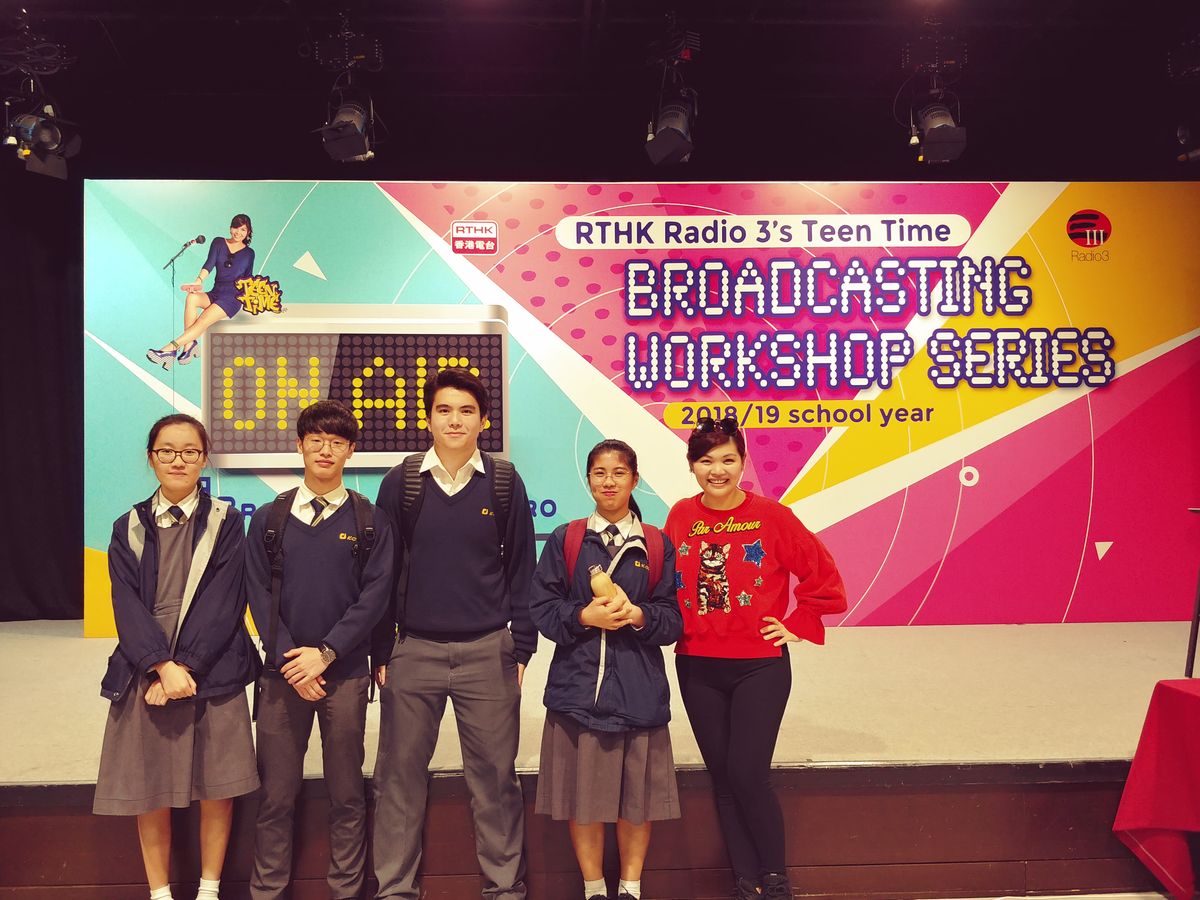 2018-19 RTHK Teen Time Broadcasting Workshop